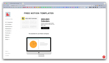 Notion 첫 사용자 들을 위한 노션 템플릿 사이트 추천 Top 10